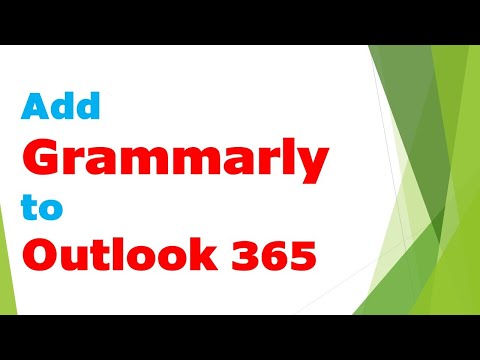 How to add grammarly to outlook 365
