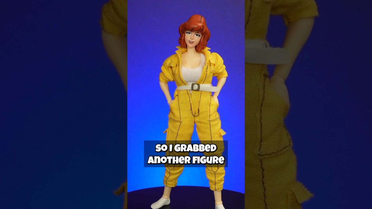 Custom April O’Neil Figure #tmnt