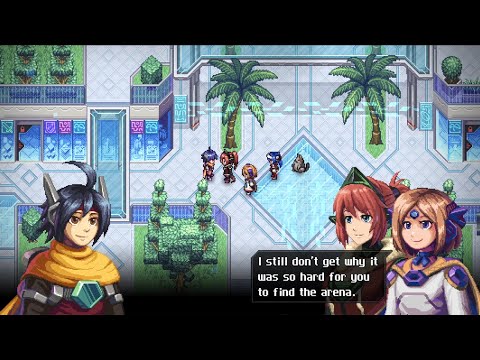 Steam Community :: Video :: [VOD] CrossCode - Part 48 "Late-Night Gear-Up"
