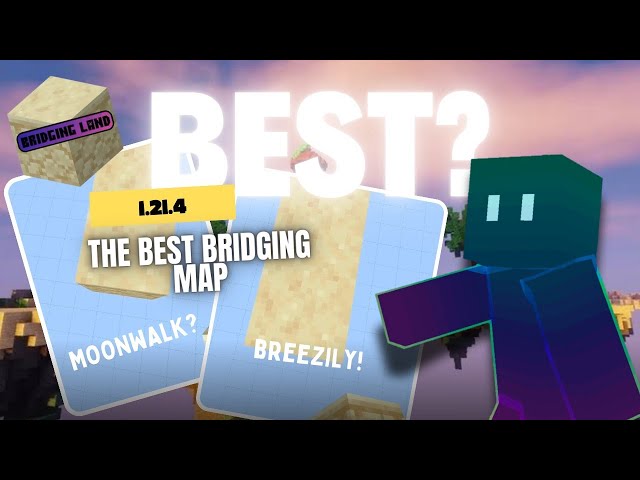 BEST BRIDGING MAP | 1.21+ | BRIDGING LAND Minecraft Map