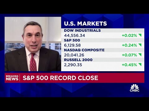 S&P 500 notches record close