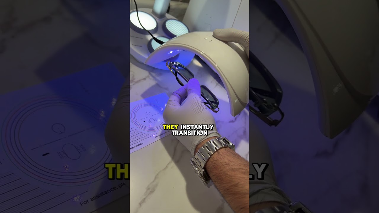 Custom Cazal 7100 Rimless Prescription Glasses | Transition Gen S Prescription Lenses #eyewear