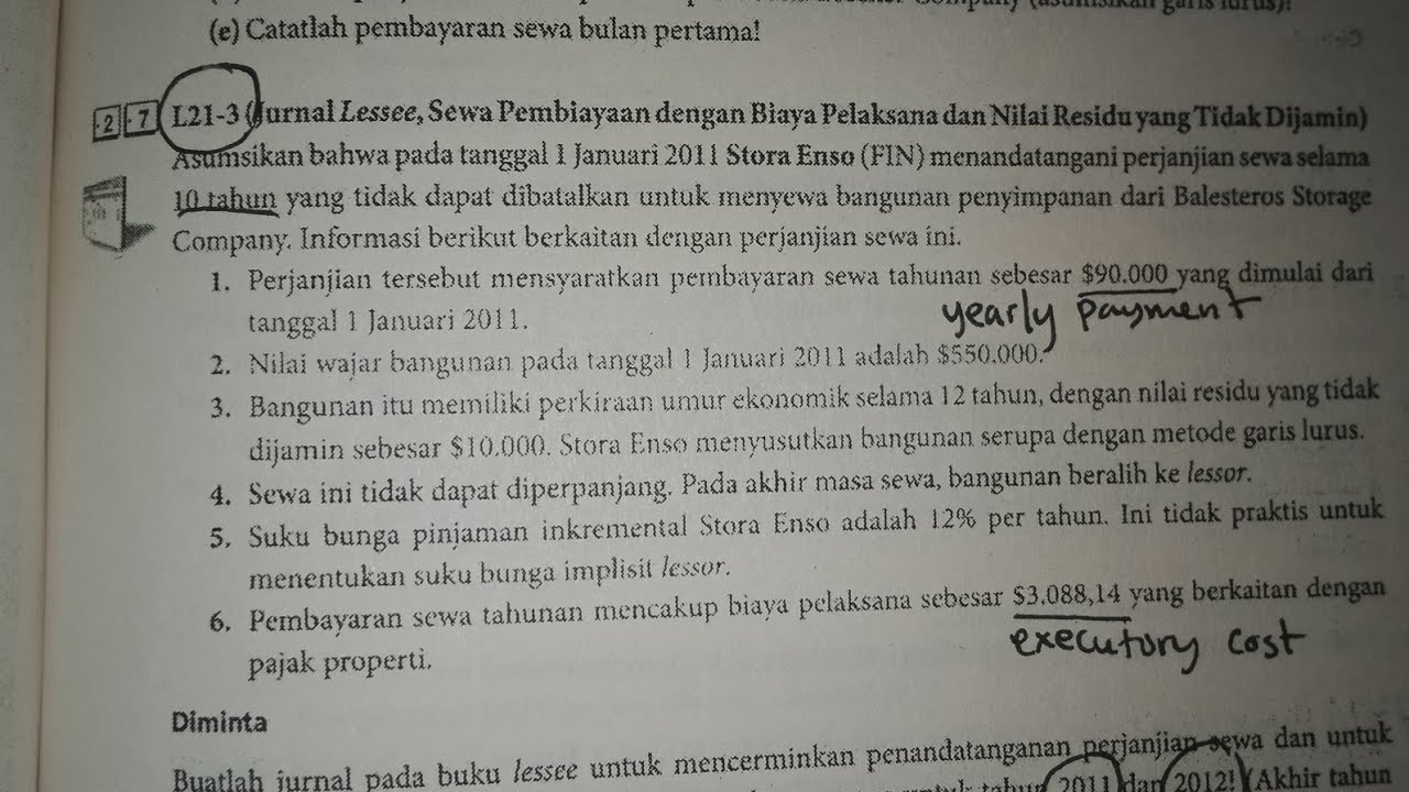 Exercise 3 Chapter 21 (Leasing) AKM 2