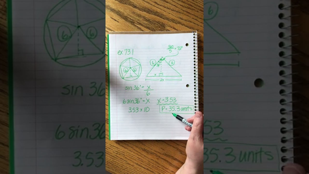 SAXON ADVANCED MATHEMATICS |  LESSON 73