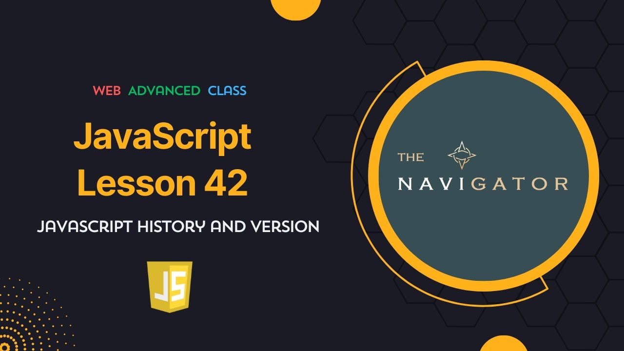 JavaScript Lesson42 JavaScript History and Version