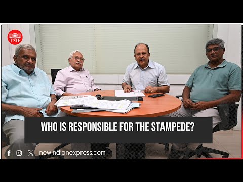 Who is responsible for the stampede?