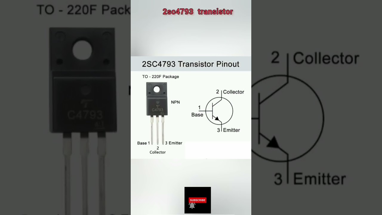 2sc4793 #transistor pinout #akexperiment #electronic #pinout #npn #4793 #shorts #2sc4793 #c4793