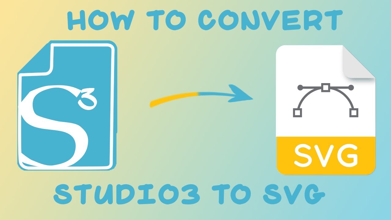 How To | Convert .Studio3 to .Svg