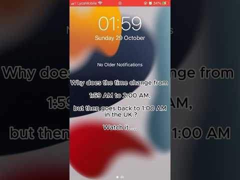 UK Time Travel’s: 2:00 AM Becomes 1:00 AM⏰ |#shorts #uk #viral #london