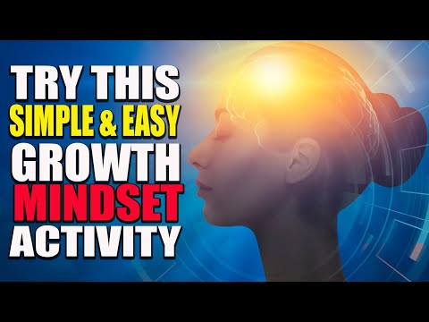 A Simple and Easy GROWTH MINDSET Team Building Activity [DEVELOP A GROWTH MINDSET TEAM]