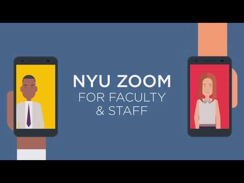 NYU Zoom: Overview for Faculty and Staff