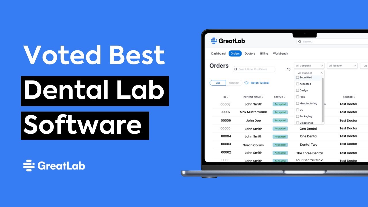 GreatLab.io - The Best Dental Lab Software