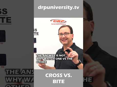 Cross Vs. Bite | DRP University | #shorts
