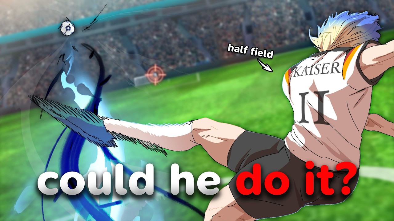 Could KAISER Score a Goal from KICK OFF? | Blue Lock