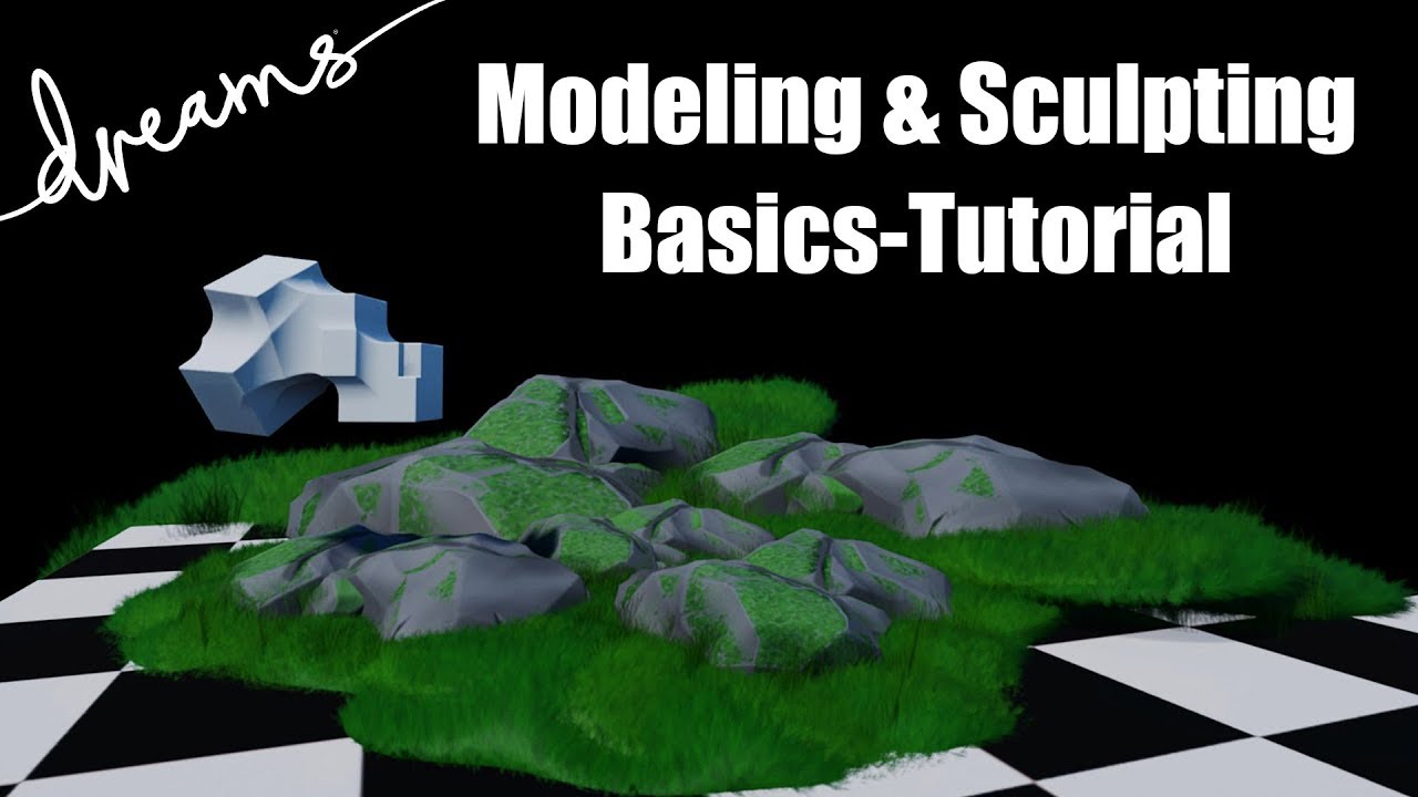 Dreams PS4 | How to Model & Sculpt - Basics Tutorial