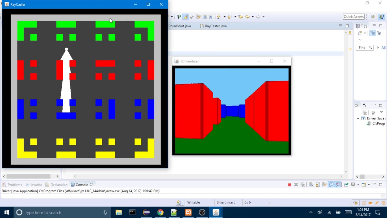 Java - Raycast Engine Demo