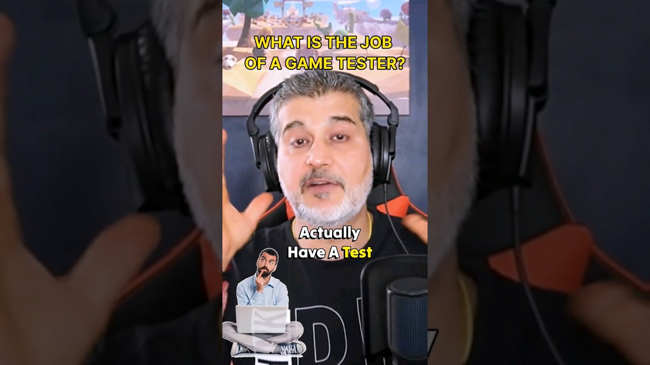 What is the job of a game tester? #gamedevtips #gametester #gamedevelopment