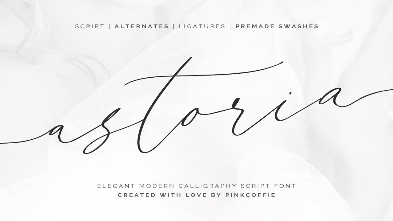Astoria | Modern Calligraphy Script Font Free Download