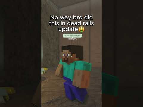 MINECRAFT in Dead Rails Roblox (No Script) | Dead Rails Mines Update Spreedrun Guide #deadrails