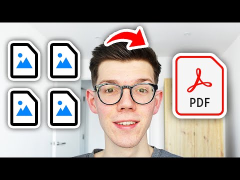 How To Convert Multiple Images Into A PDF - Step By Step