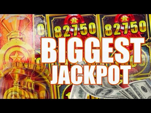 MASSIVE GRAND TRAIN JACKPOT! MY BEST HITS EVER ON CASH EXPRESS LUXURY LINE SLOT MACHINE HIGH LIMIT