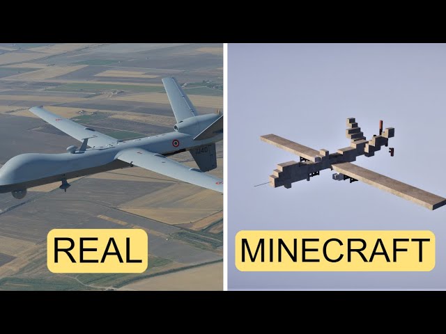 MQ-9 Reaper UAV Minecraft Map