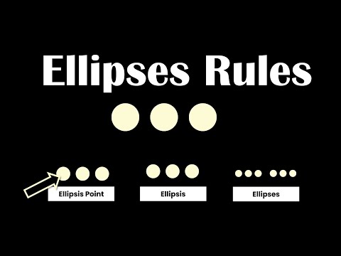 How to use an ellipsis Video Lecture - Year 6 English