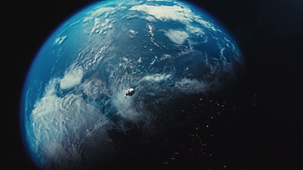 Outer Space Travel, Mission, Spacecraft, Earth, World | Free Stock Video Footage | 4K | No Watermark