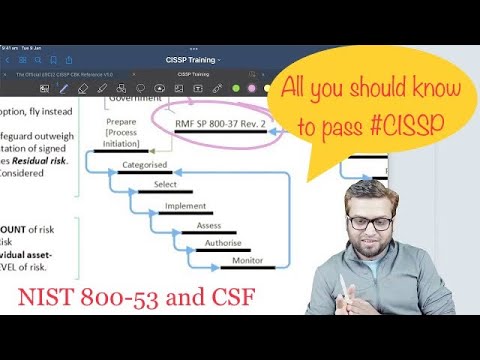 CISSP Series Domain1 Episode 42 - NIST 800-37 and CSF