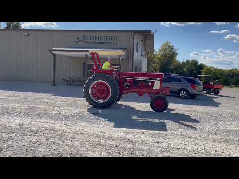 International 686 diesel tractor - Schneider Auctioneers LLC