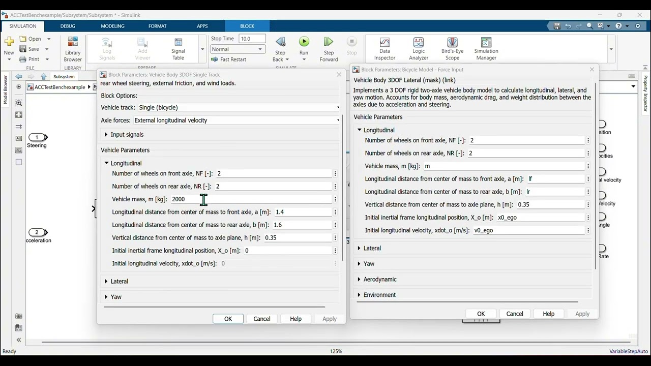 Adaptive Cruise Control Matlab Simulink