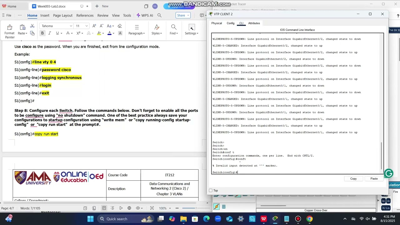 CISCO 2 LAB 2.