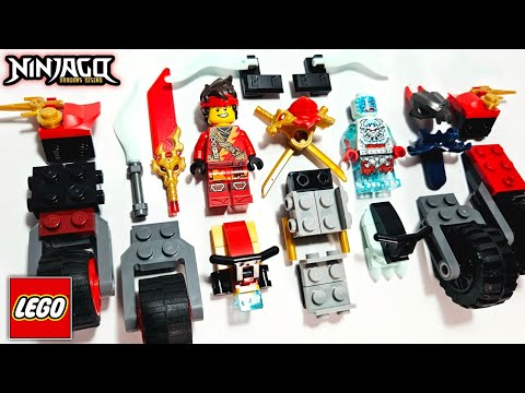 Lego Ninjago Kai’s Motorcycle Speed Race | Ninjago Dragons Rising | Lego set 71838
