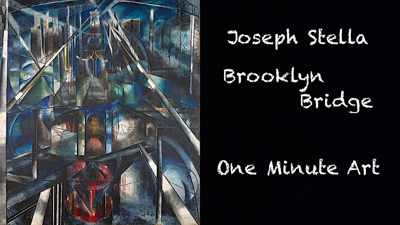 Brooklyn Bridge, Joseph Stella, Yale University Art Gallery