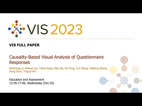 Causality-Based Visual Analysis of Questionnaire Responses - Fast Forward | VIS 2023