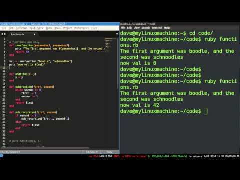 Programming Ruby 10 -- Functions and Abstraction