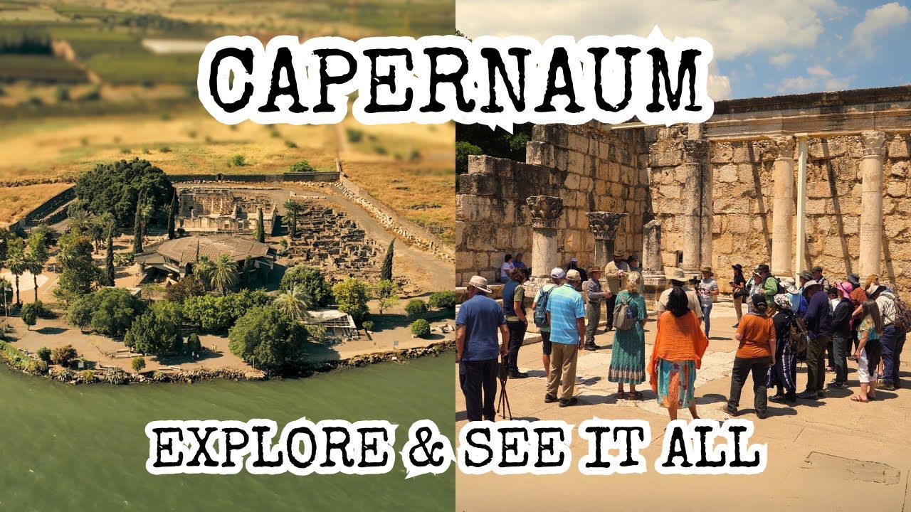 Capernaum Tour: Town & Ministry Base of Jesus Christ! Home of Apostle Peter, Sea of Galilee, Israel!