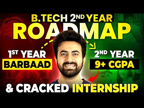 What Should You Do in B.Tech 2nd Year? | Complete Roadmap for Students | B.Tech Roadmap