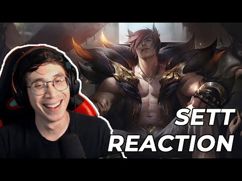 Arcane fan reacts to Sett (Voicelines, Skins, & Story) | League of Legends