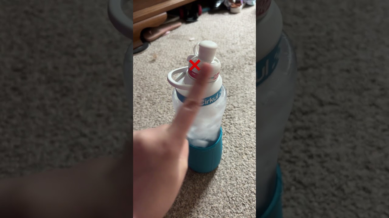 How to use a Cirkul water bottle ￼#cirkul #waterbottle