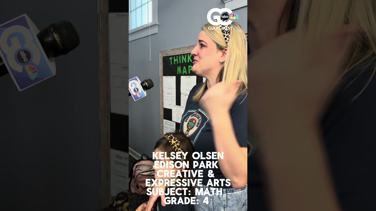 GOLDEN APPLE AWARDS!🍎 Edison Park Elementary 4th-grade teacher Kelsey Olsen