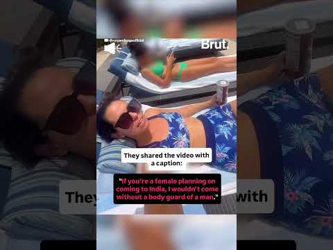 These American girls said they were secretly filmed at a five-star hotel in India...