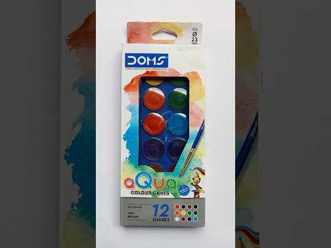 Doms AQUA COLOUR CAKE 12 SHADES