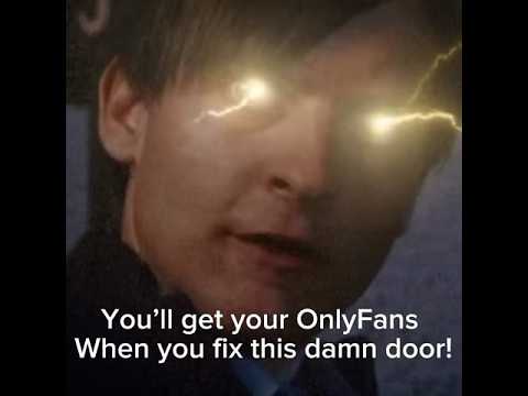 You’ll get your OnlyFans when you fix this damn door! GIF #bullymaguire #onlyfans #gif @Jettfighter