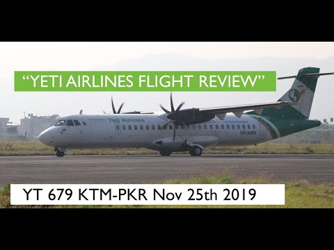 Yeti Airlines KTM-PKR Flight Review