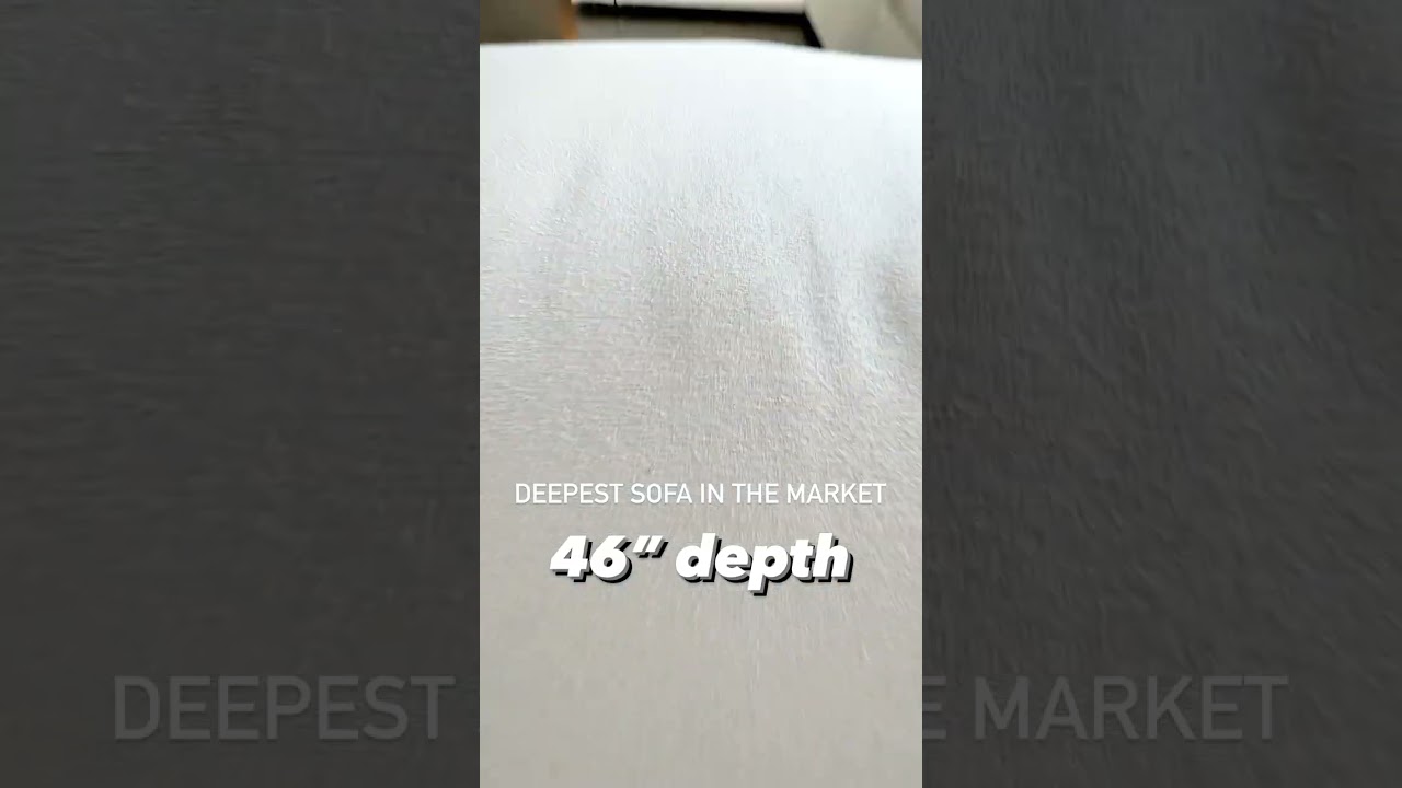 A Deeper Look at the Extra-Deep Modular Sofa