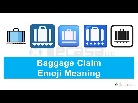 Baggage Claim Emoji 🛄 Meaning | Learning Emojis