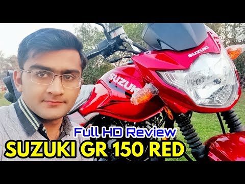 Suzuki GR 150 2019 Red Full Review Full HD