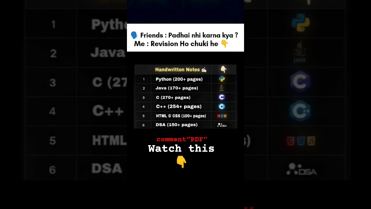 Ultimate Coding Notes 🗣️ #coding #notes #shorts