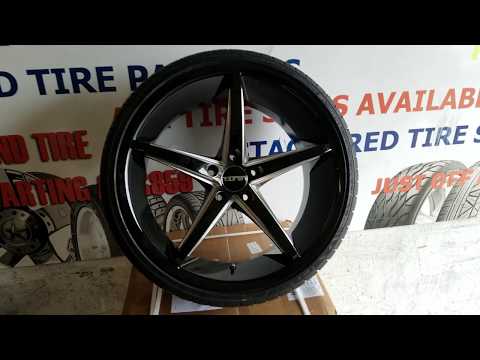 877-544-8473 20 Inch Touren TR-70 Black Milled Jaguar Lexus Toyota Rims Free Shipping